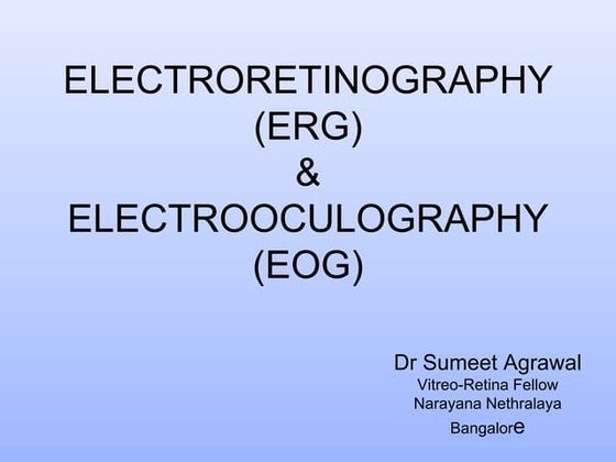Electro oculography, EOG -a detailed medical information| all about EOG ...