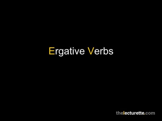 Verbs e26 | PDF