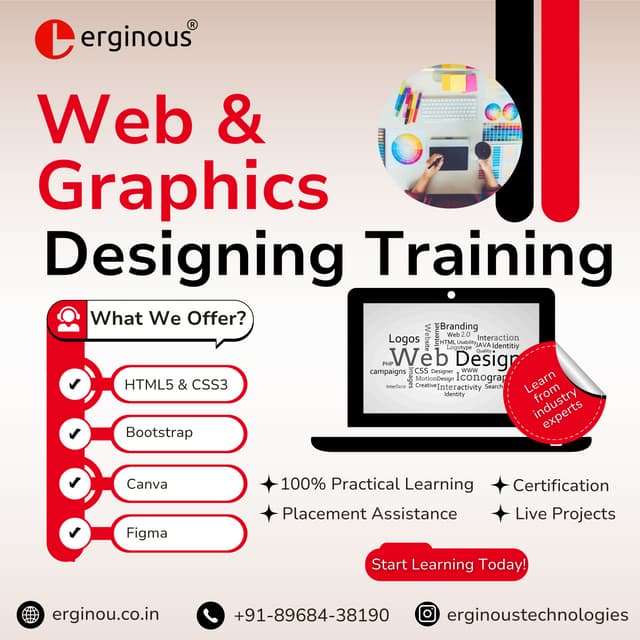 Web and Graphics Designing Training in Rajpura | PDF