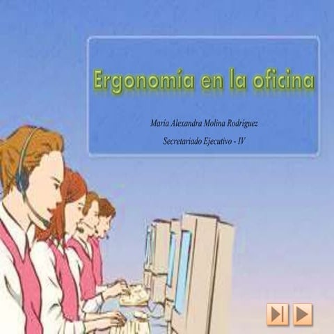 Ergonomia | PPSX | Computer Peripherals | Computing