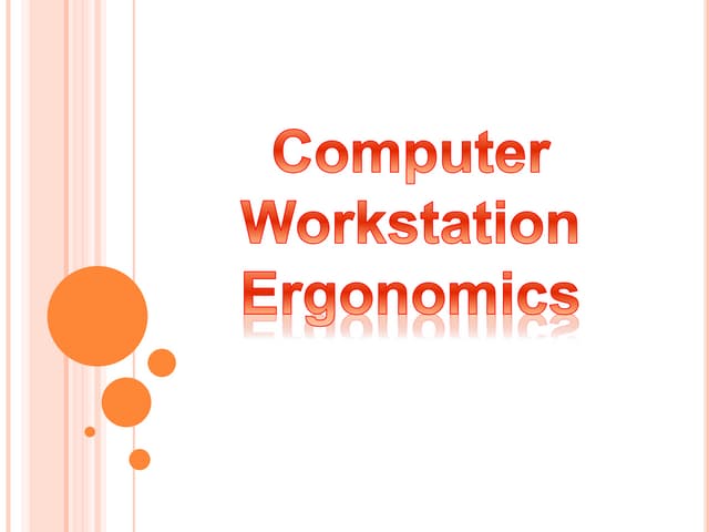 Workplace Ergonomics & Injury Prevention Sneak Peak | PDF