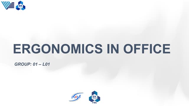 Ergonomic | PDF