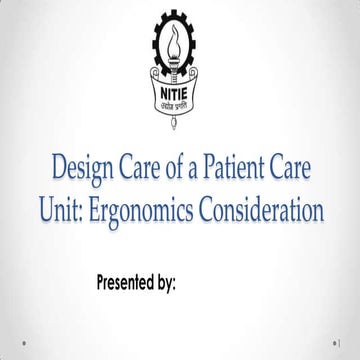 Intensive care unit design | DOC