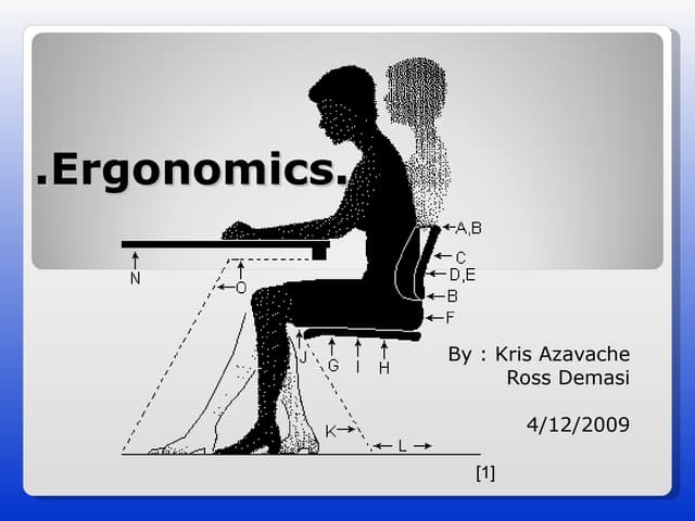 Most Common Workplace Ergonomic Issues and their Causes | PPTX