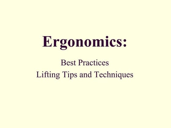 Anthropometrics and Ergonomics in Educational Spaces | PPTX