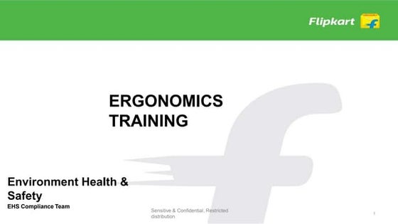 Basic Ergonomics ________training program | PPT