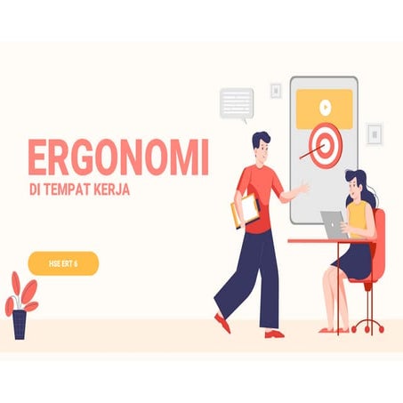 Ergonomik di tempat kerja | PPTX