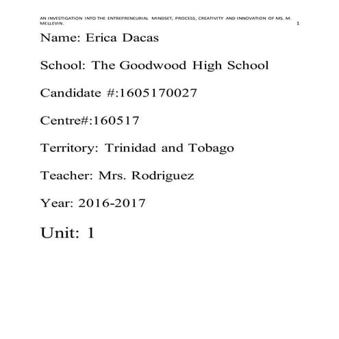 Management if Business IA (MOB) | DOCX