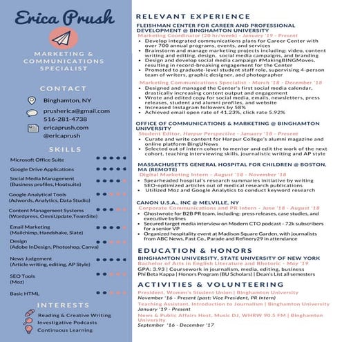 Resume Eve Liu-Aug 3rd | PDF