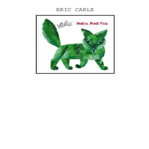 Eric carle | DOCX