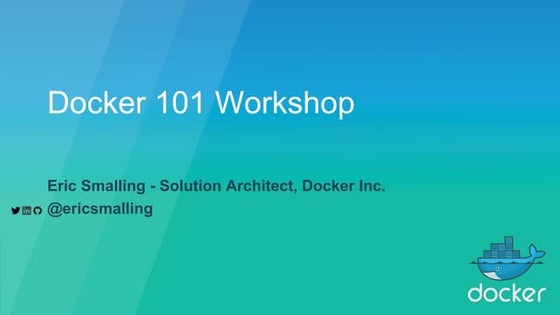 Docker 101: Introduction to Docker | PDF | Operating Systems | Computer Software and Applications