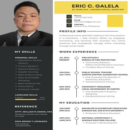 Eric galela resume | PDF