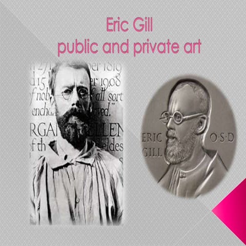 Eric gill | PPTX