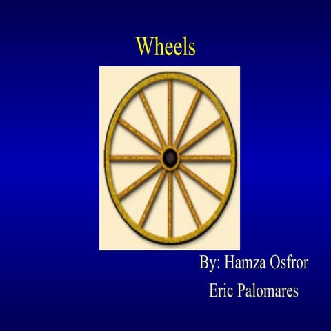 Eric_Hamza_The wheel | PPT