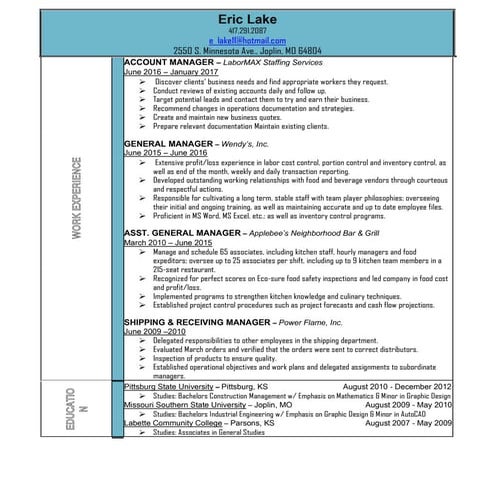 alexander powers monster resume | DOCX