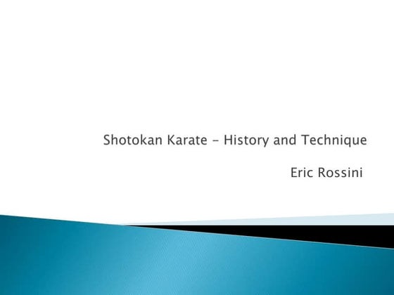 Karate | PPT