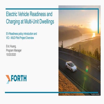 Electric Vehicles Readiness and Charging at Multi-Unit Dwellings by ...
