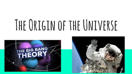 Our Universe: From the Big Bang to the Multiverse | PPT