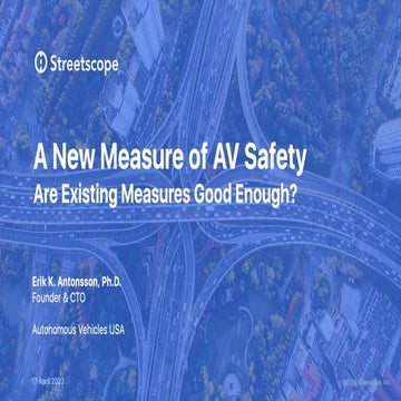MEASURE OF AV SAFETY: ARE EXISTING MEASURES GOOD ENOUGH? | PDF
