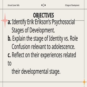 erik erikson's theory and robert havighurst developmental task | PPTX
