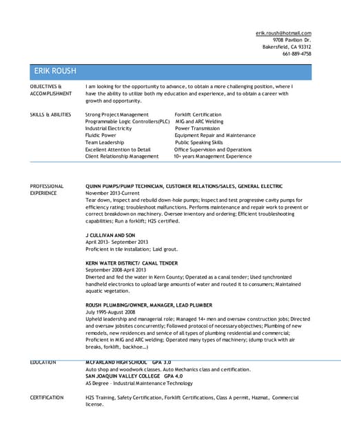 Daniel Resume' New | DOCX