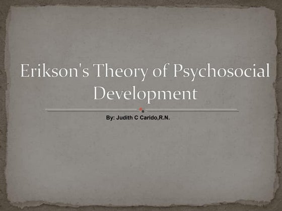 Jean Piaget: Theory of Cognitive Development | PPTX