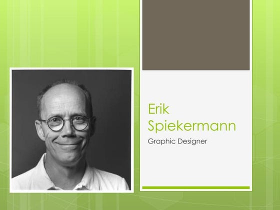 Erik Spikermann | PPT