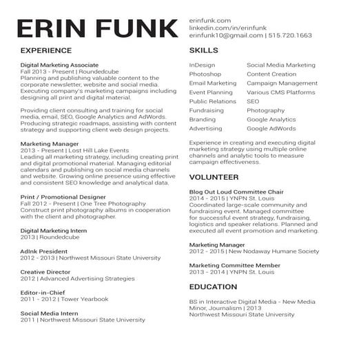 Tamani Carter Resume | PDF