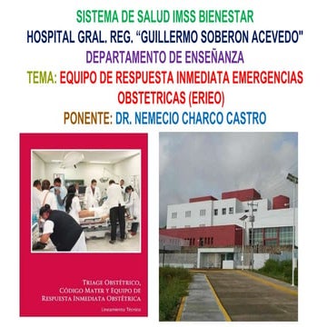 Triage Obstétrico, Código Mater y Equipo de.pptx