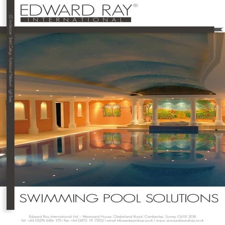 Edward Ray swimming pool solutions | PDF