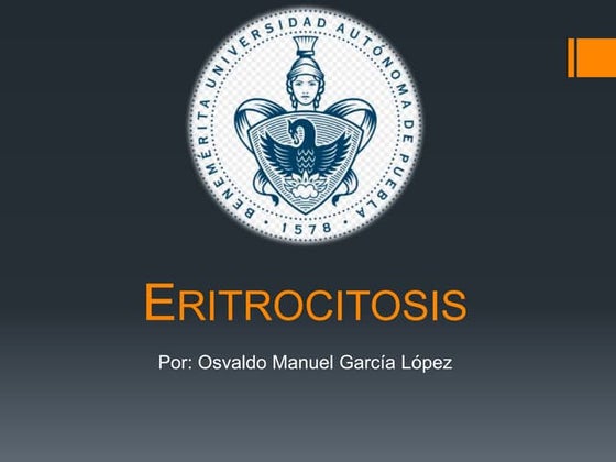 Eritrocitosis | PPTX | Endocrine and Metabolic Diseases | Diseases and ...