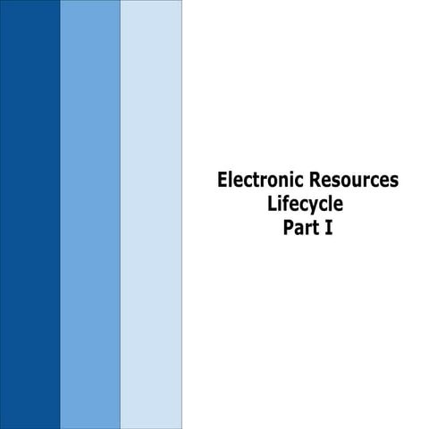 Er lifecycle pt1 | PPT | Technology & Computing