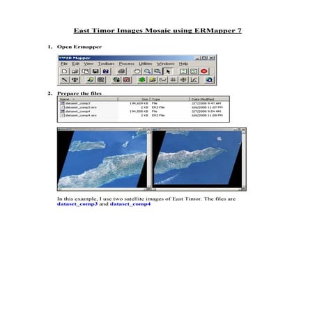 Ermapper stitch | PDF
