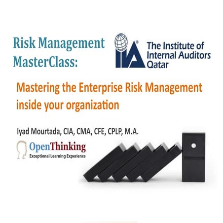 Mastering Enterprise Risk Management Inside Your Organization | PDF ...