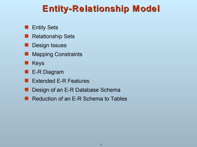 Mapping cardinality (cardinality constraint) in ER MODEL | PPTX