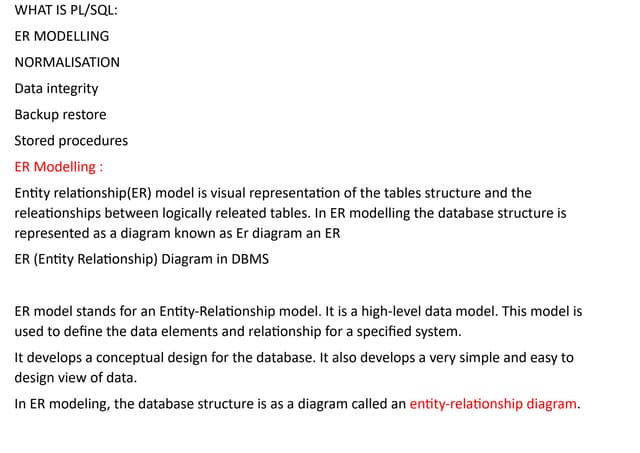 Er Modelling Used For Extracting Query From Data Base Pdf Databases