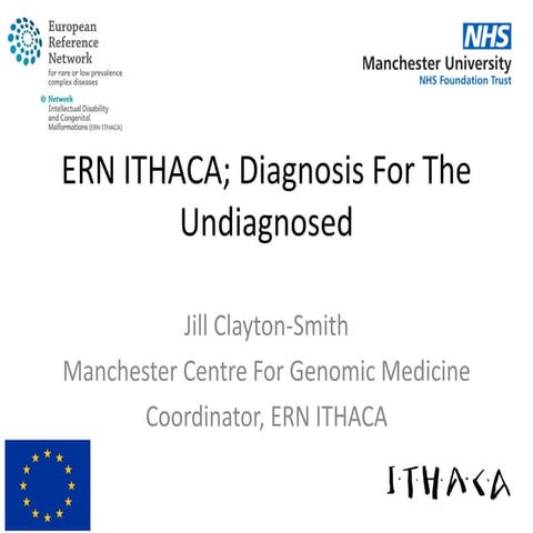 ERN Ithaca diagnosis for the undiagnosed | PPT