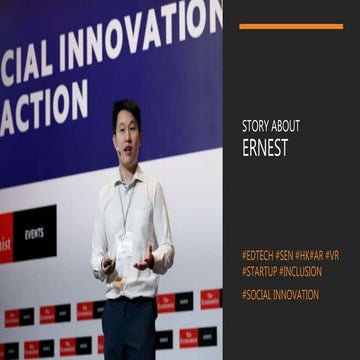 Ernest Chan Ho Sing Presentation Deck | PPT