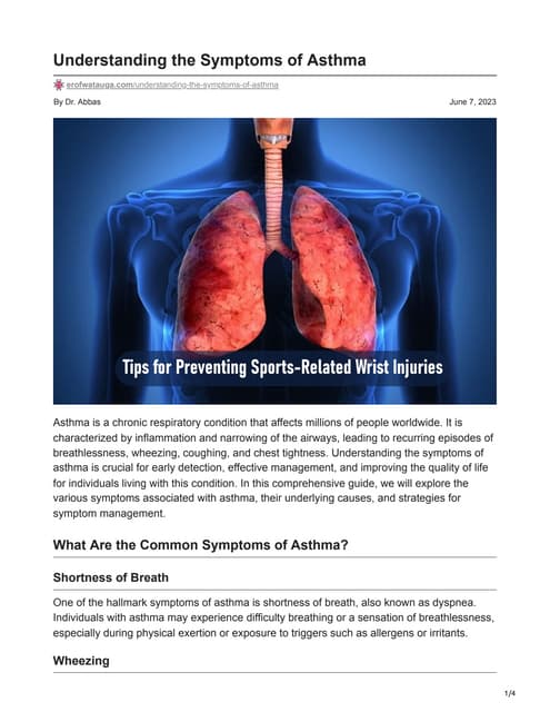 Understanding Asthma Key Insights and Acupuncture Management | PPT