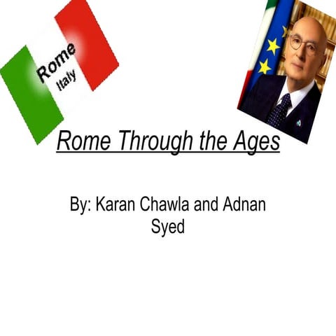 Rome republic to empire | PPT