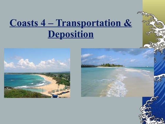 Formation of spits, tombolos and bars | PPT