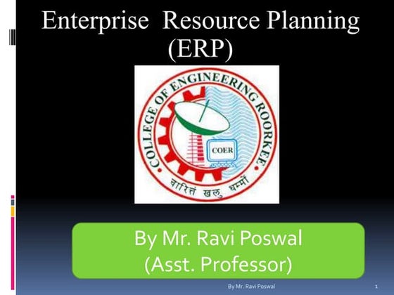 Eresource erp | PDF