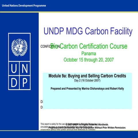 Emission Reduction Purchase Agreement (ERPA) - Buying and Selling ...