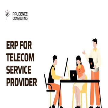 ERP For Telecom Service Provider - Prudence Consulting | PDF
