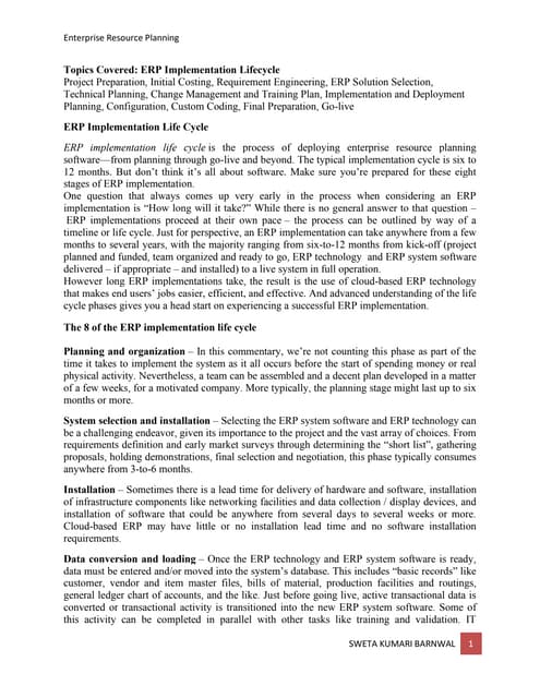 Concepts of cutover planning and management | PPT