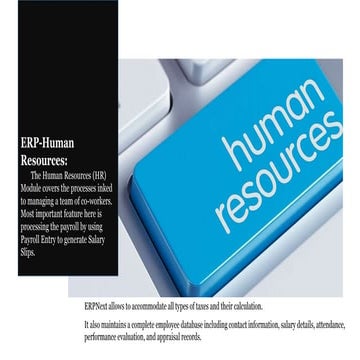 Enterprise System ERPNext | PPT