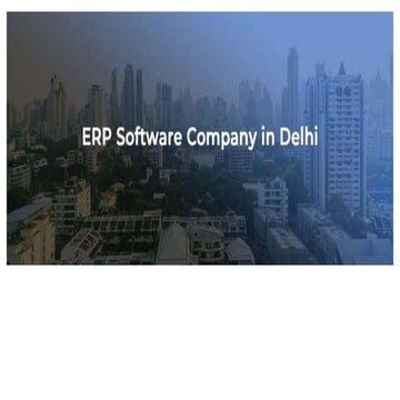 ERP Software Company in Delhi Banibro IT Solutions.pptx