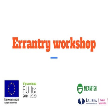 Errantry workshop | PPT