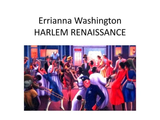 Harlem Renaissance Visual Art | PPT