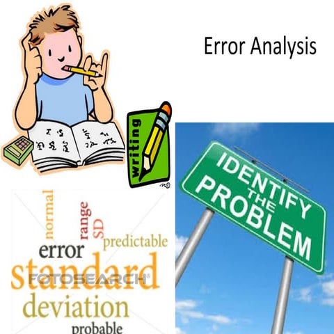 Error analysis | PPT